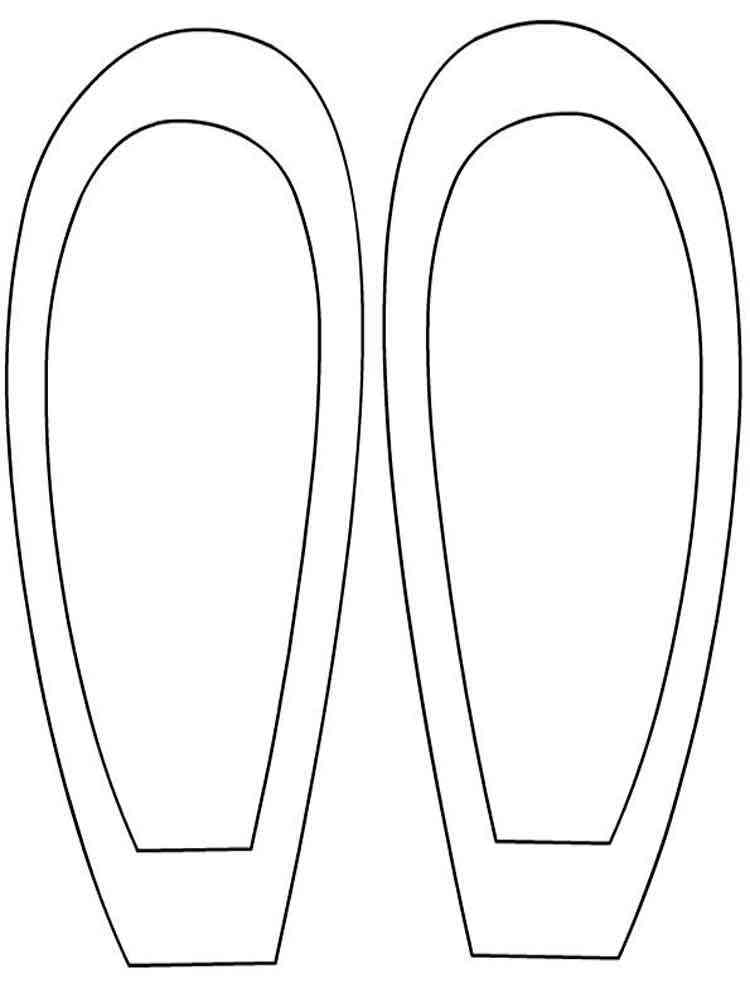 Printable Bunny Ear Template