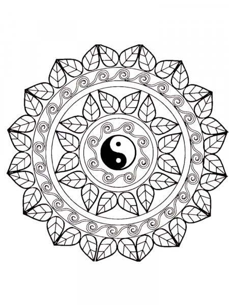 Complex coloring pages for Adults and Teens