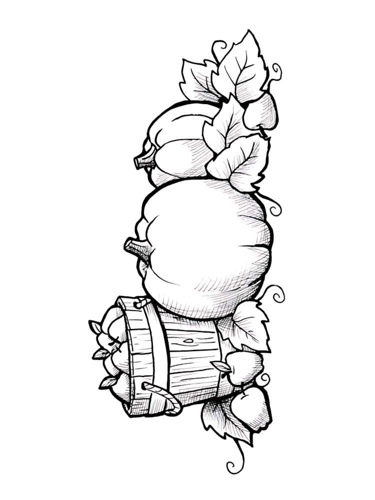 Free Fall Coloring Pages For Adults Printable To Download Fall