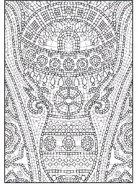Hard coloring pages for Adults