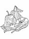Pear coloring pages for Adults