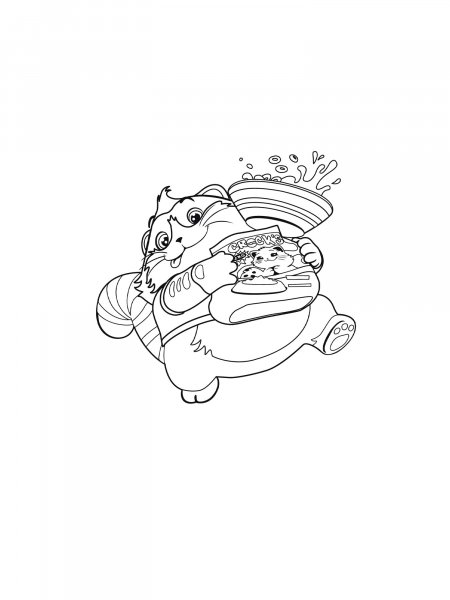 44 Cats coloring pages