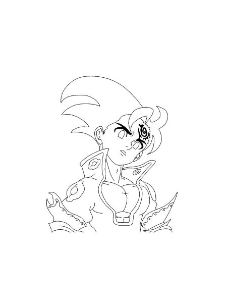 Seven Deadly Sins coloring pages