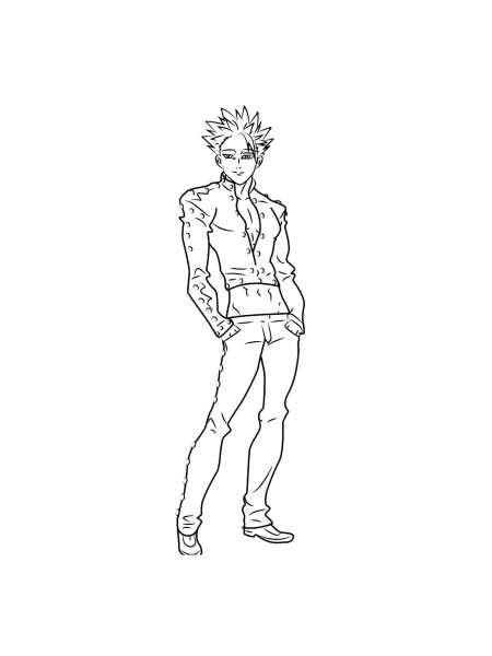 Seven Deadly Sins coloring pages