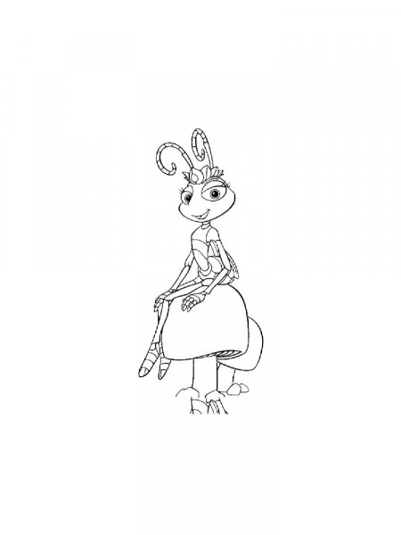 A Bug's life coloring pages