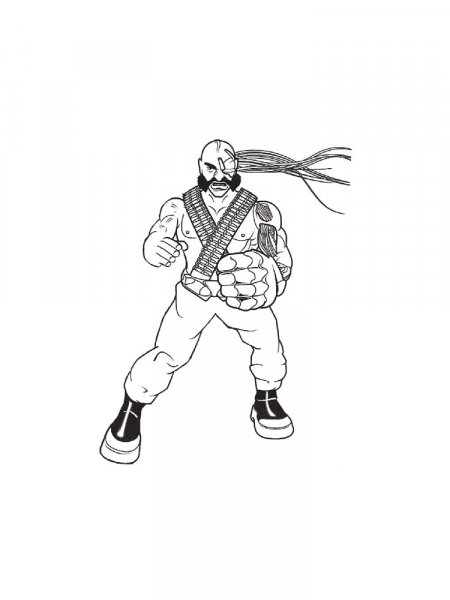 Action Man coloring pages