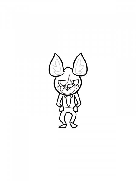 Aggretsuko Coloring Pages