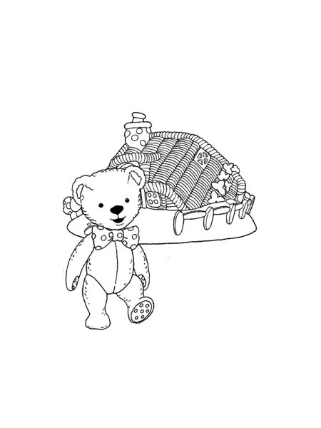 Andy Pandy coloring pages