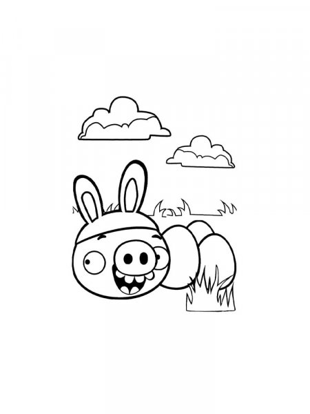 Angry Birds coloring pages
