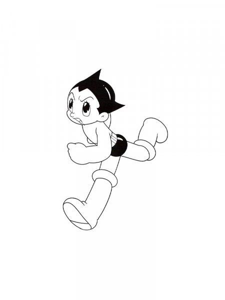 Astro Boy coloring pages