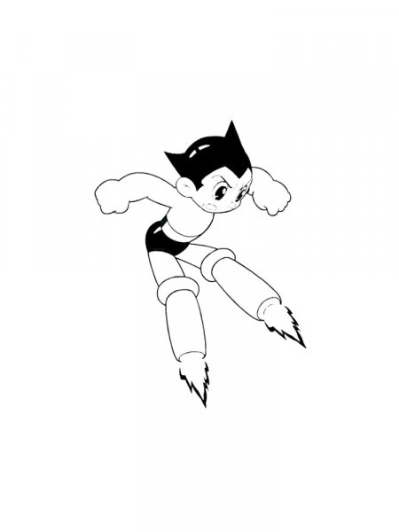Astro Boy coloring pages