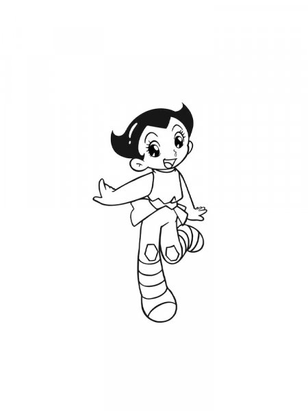 Astro Boy coloring pages