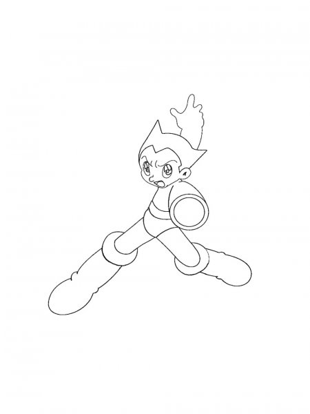 Astro Boy coloring pages