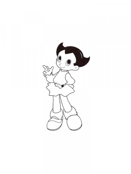 Astro Boy coloring pages