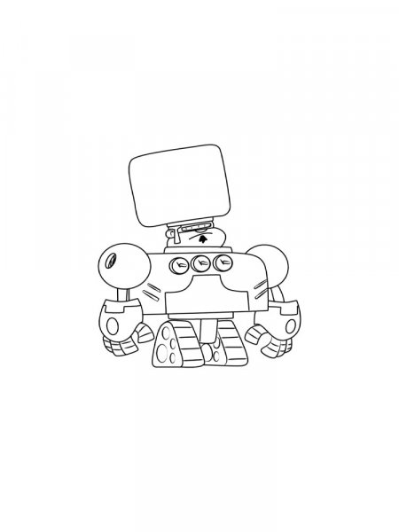 Atomic Puppet coloring pages