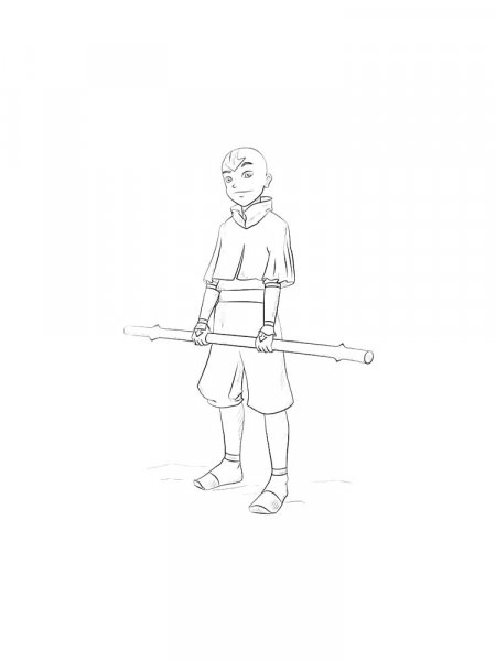 Avatar The Last Airbender coloring pages