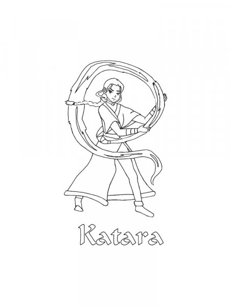 Avatar The Last Airbender coloring pages