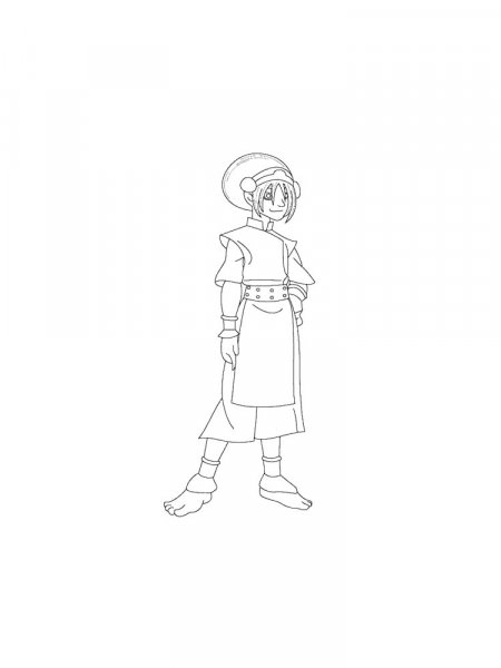 Avatar The Last Airbender coloring pages