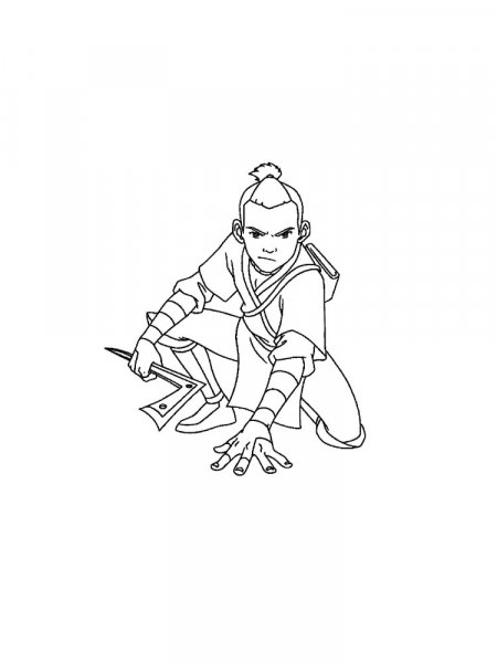 Avatar The Last Airbender coloring pages
