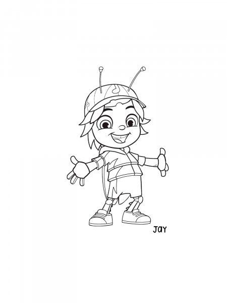 Beat Bugs coloring pages