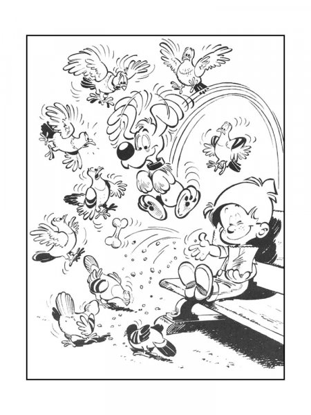 Billy and Buddy coloring pages