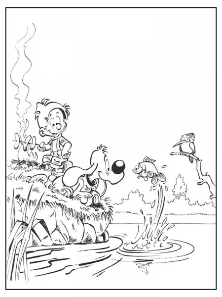 Billy and Buddy coloring pages