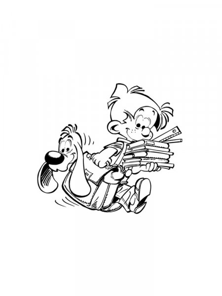 Billy and Buddy coloring pages