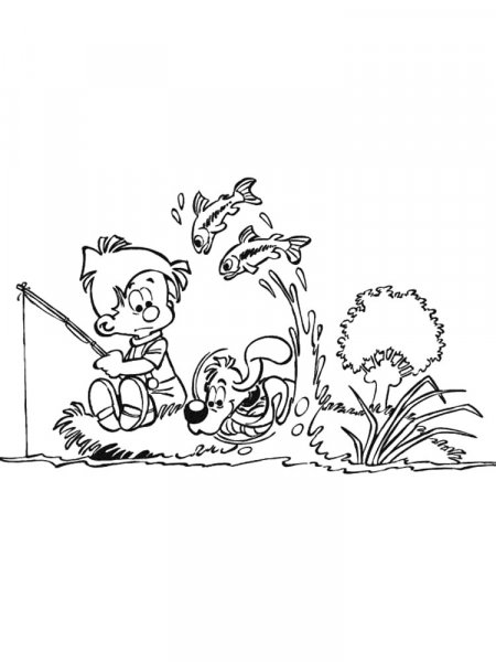 Billy and Buddy coloring pages