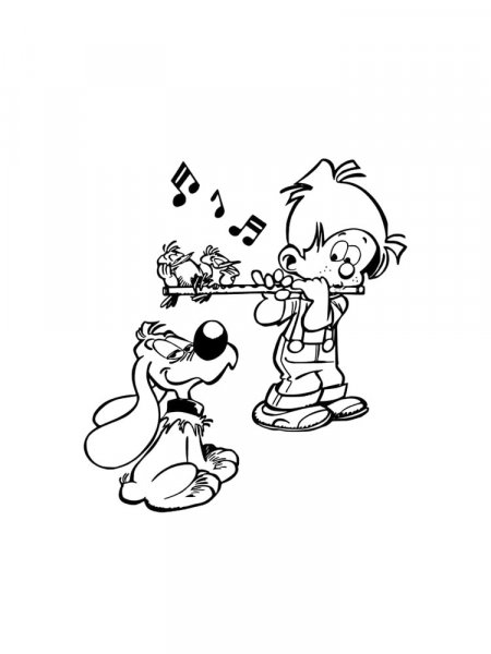 Billy and Buddy coloring pages