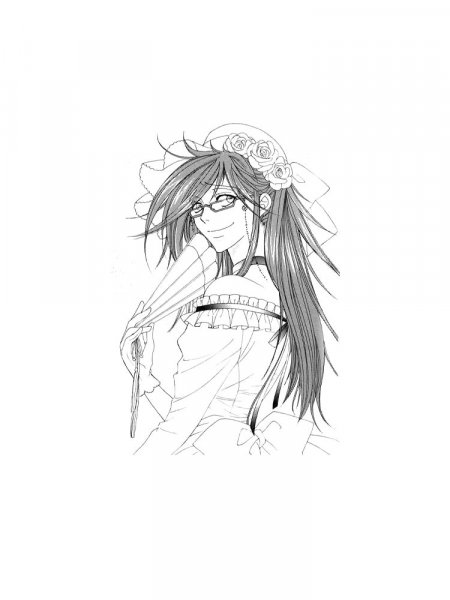 Black Butler coloring pages