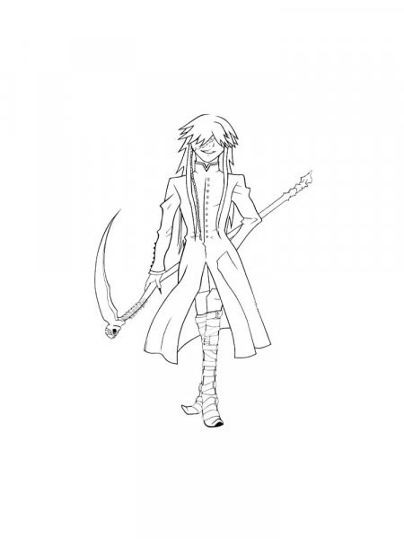 Black Butler coloring pages