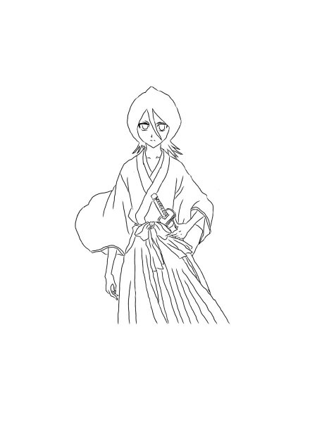 Bleach coloring pages