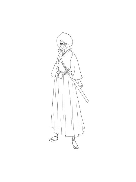 Bleach coloring pages