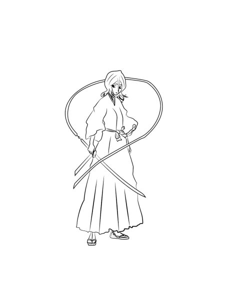 Bleach coloring pages