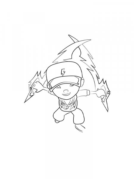 BoBoiBoy coloring pages