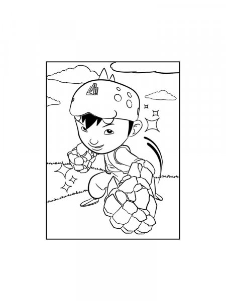 BoBoiBoy coloring pages