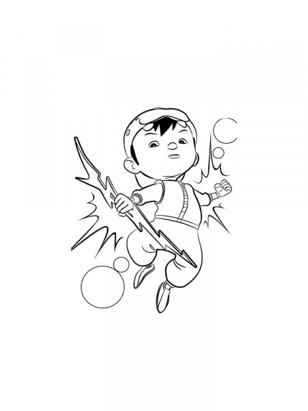 BoBoiBoy coloring pages