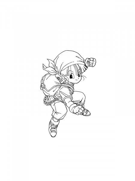 Bulma coloring pages