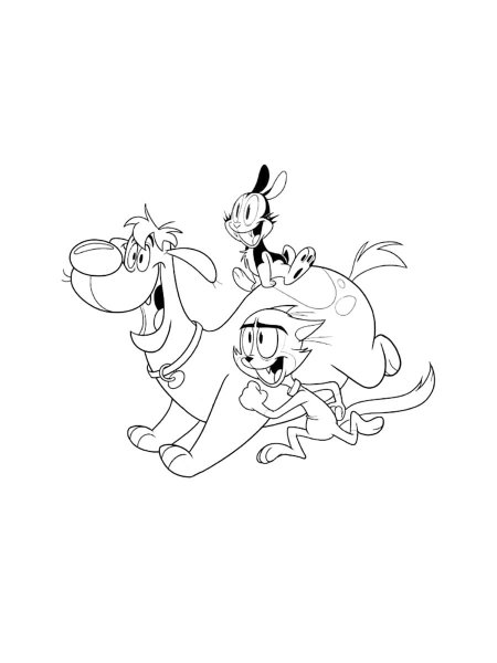 Bunnicula coloring pages