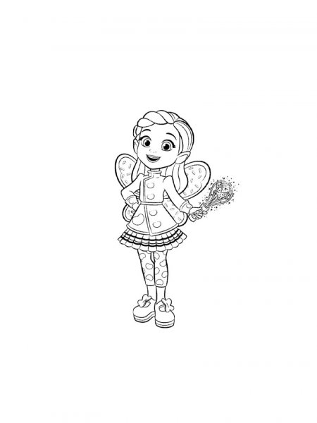 Butterbean's Cafe coloring pages