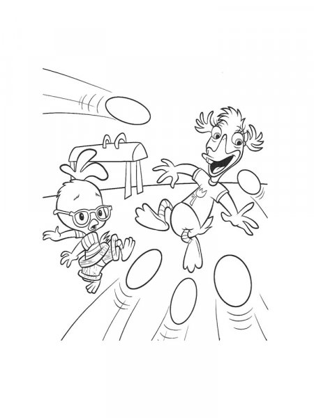 Chicken Little coloring pages