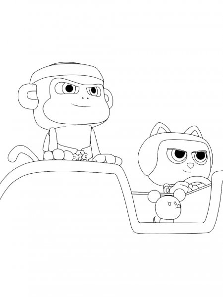 Chico Bon Bon coloring pages