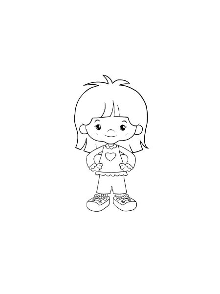 Chloe's Closet coloring pages