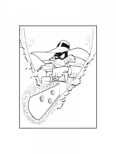Darkwing Duck coloring pages
