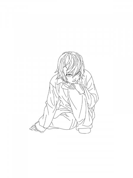 Death Note coloring pages