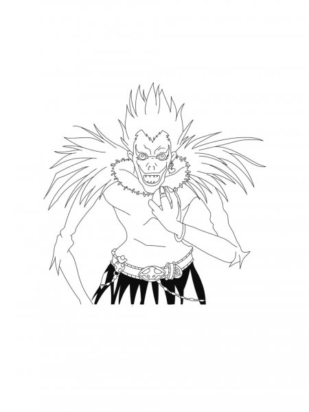 Death Note coloring pages