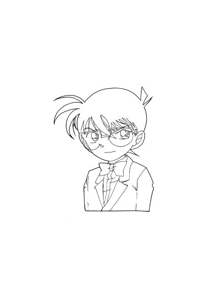 Detective Conan coloring pages