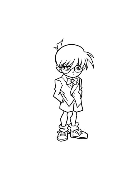 Detective Conan coloring pages