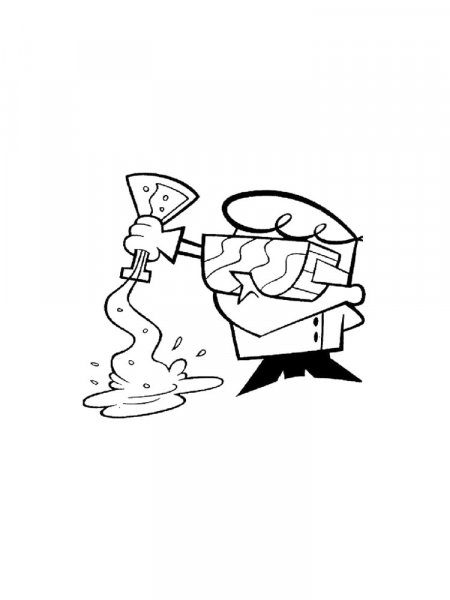 Dexter's Laboratory coloring pages