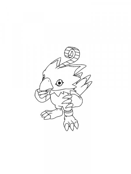 Digimon coloring pages